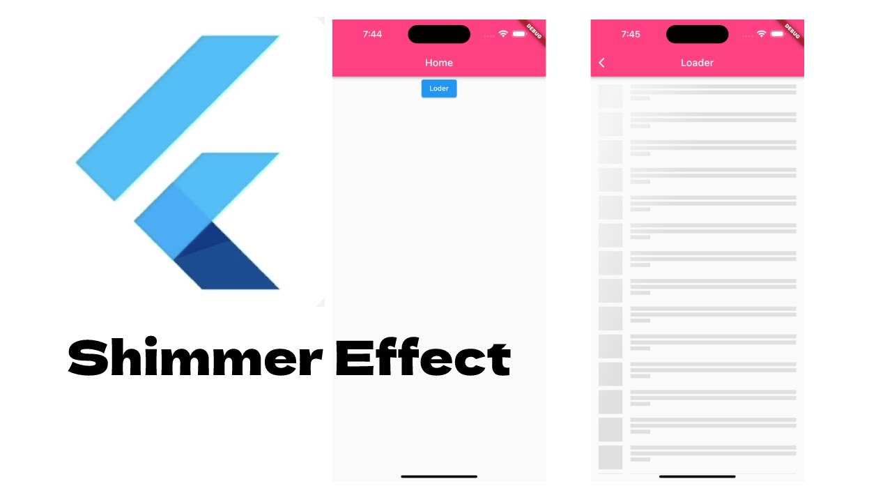 рџ ґ Flutter Create A Shimmer Effect Loader Like The Facebook List Loader