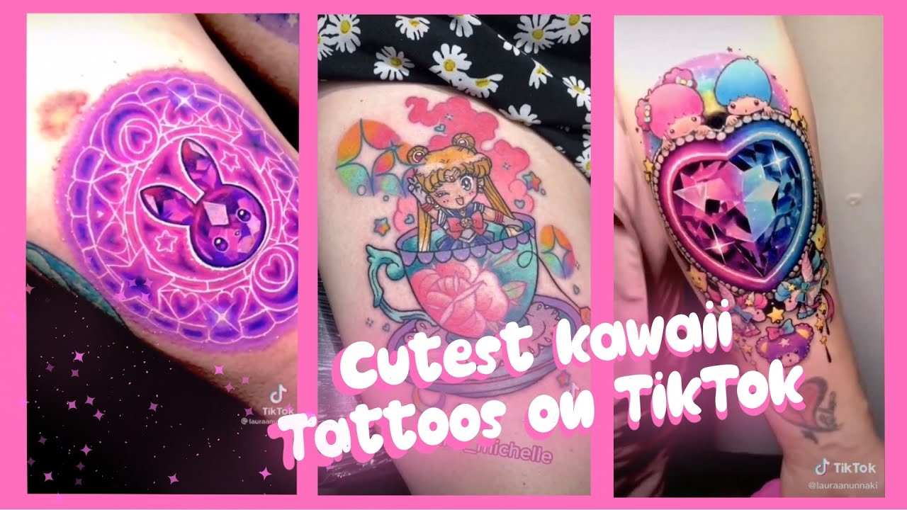 The Best Cutest Kawaii Tattoos On Tik Tok Best Viral Trends Of