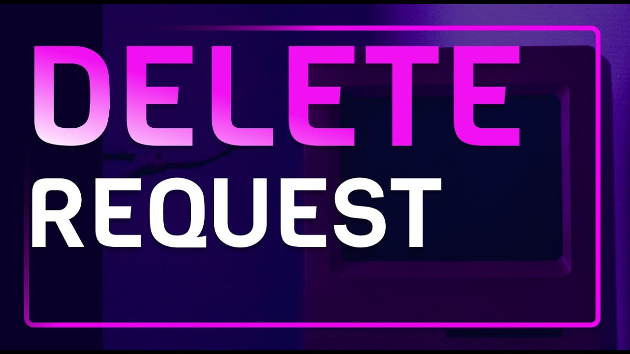 Use Javascript To Execute An Api Delete Request Youtube