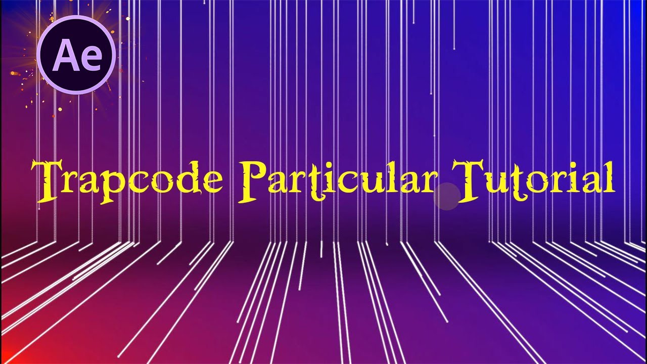 Trapcode Particular Tutorial How To Create Bouncy Line In After