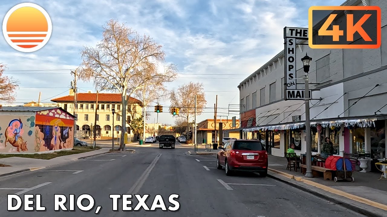 Del Rio Texas Drive With Me Through A Texas Town Youtube
