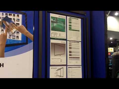 Irtouch Systems Shows Touch Screens Youtube