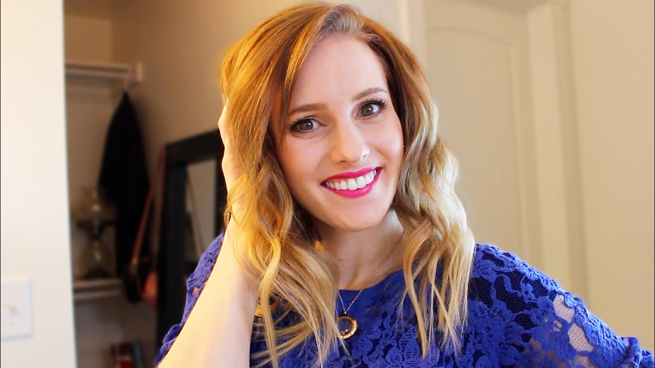 Hair Curling Tutorial Youtube