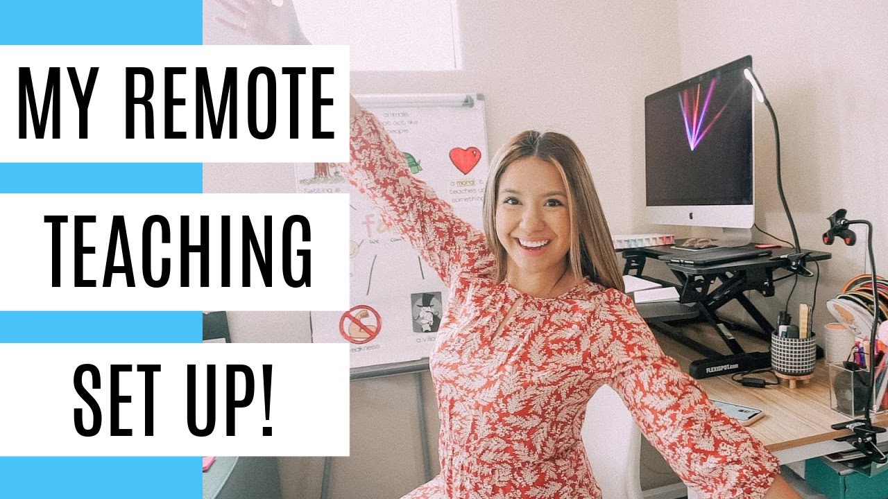 Remote Teaching Set Up Youtube