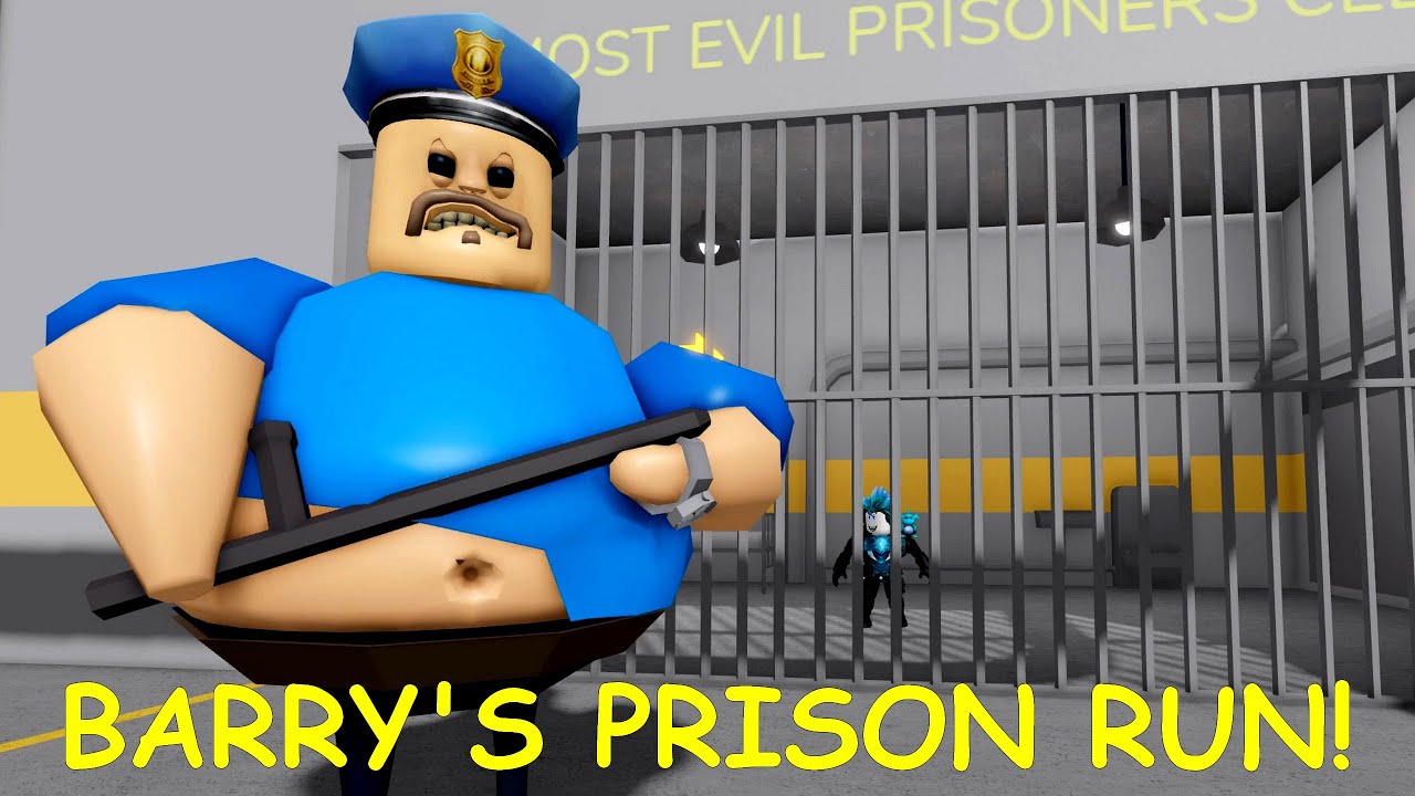 Barry S Prison Run Roblox Obby Hard Mode Youtube
