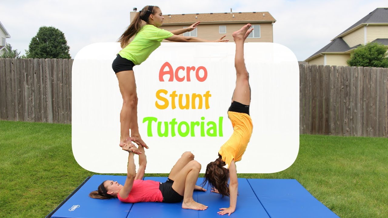 Acro Stunt Tutorial Youtube