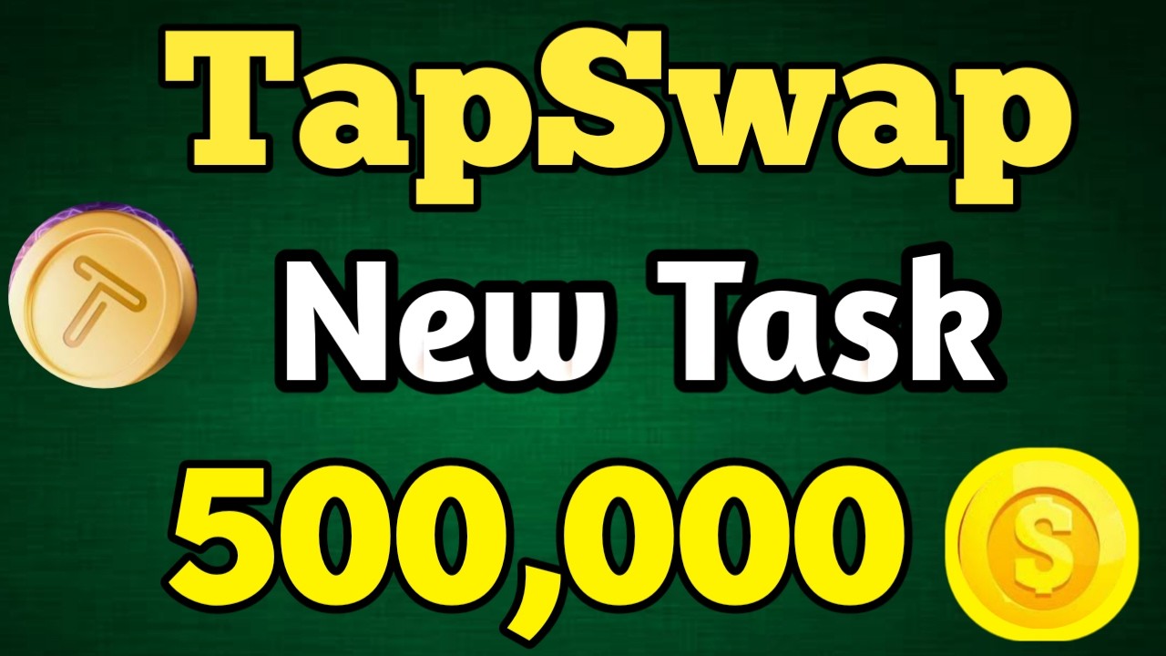 Update Tapswap New Task Released Make Money With Tapswap Youtube