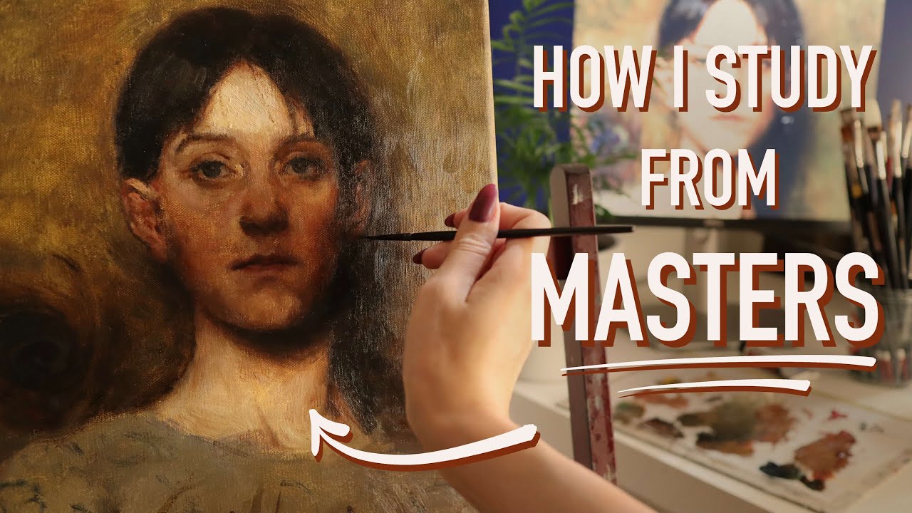 How To Make A Master Copy In Oils Oil Painting Process Youtube