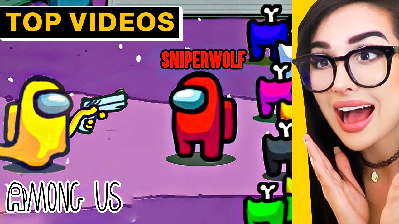 Funniest Moment Playing Among Us Sssniperwolf Youtube