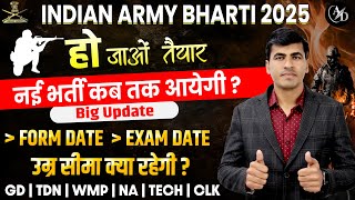 Good News Indian Army New Vacancy 2025 Agniveer Army New Age Limit 2025 ...
