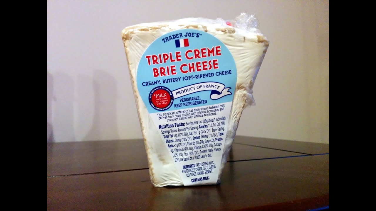 Tasting Trader Joe S Triple Creme Brie With An Enthusiastic Corgi Youtube