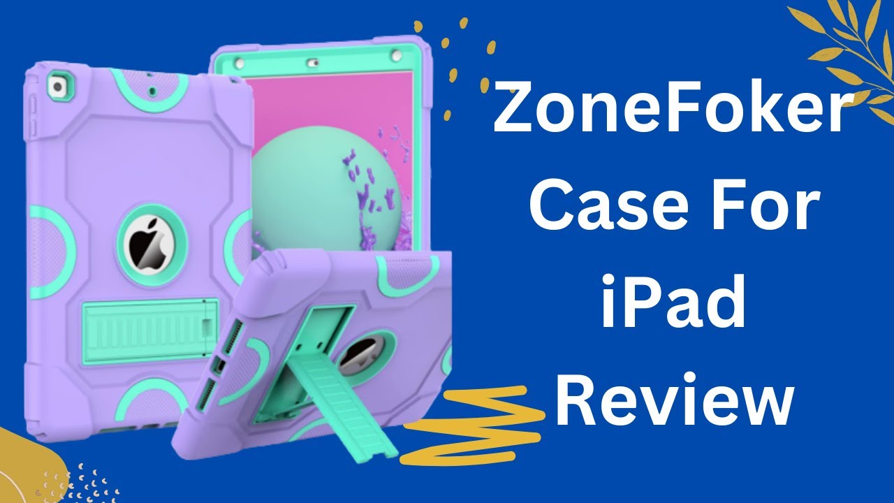 Zonefoker Case For Ipad Protect In Style Review Youtube