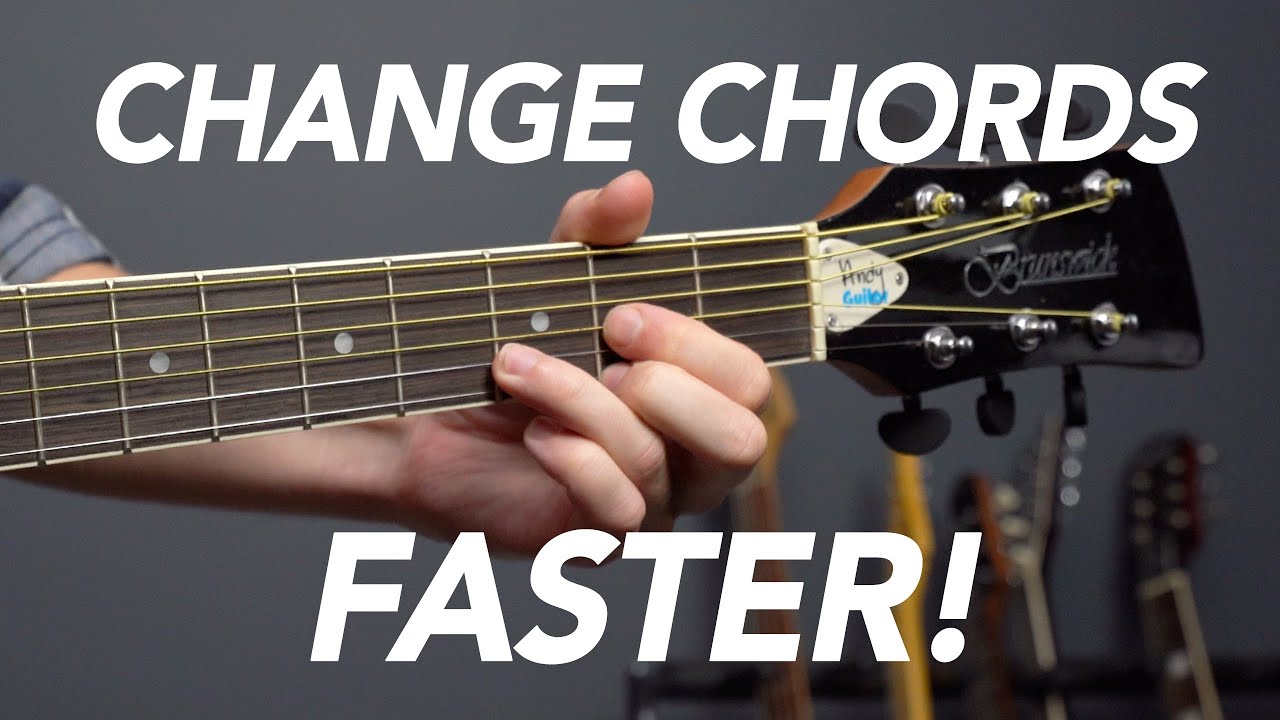Change Chords Faster On Guitar For Beginners Guitar Techniques And