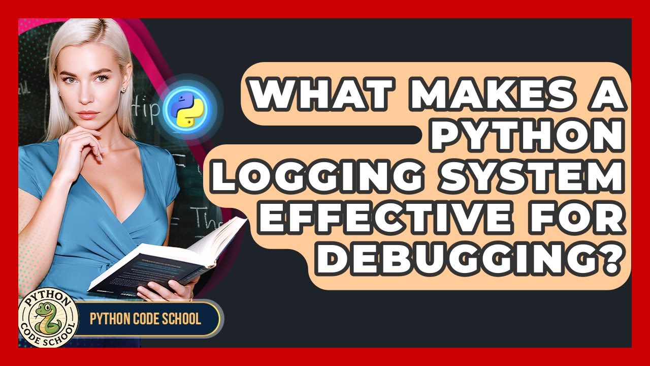 What Makes A Python Logging System Effective For Debugging Python