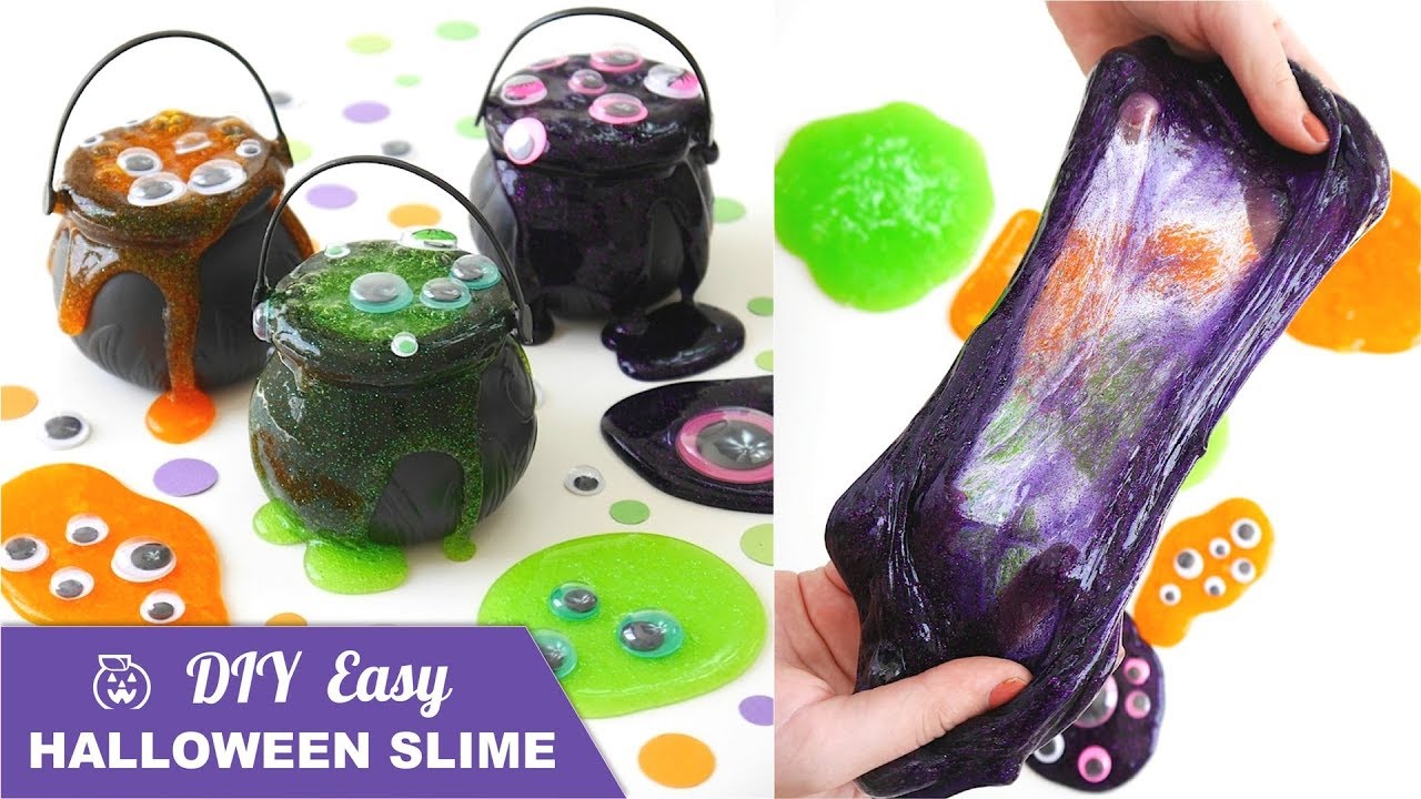 Diy Halloween Slime рџћѓ Youtube