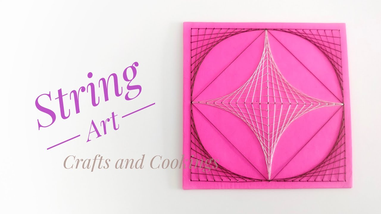Diy String Art Without Nails Or Hammer String Art Tutorial Thread
