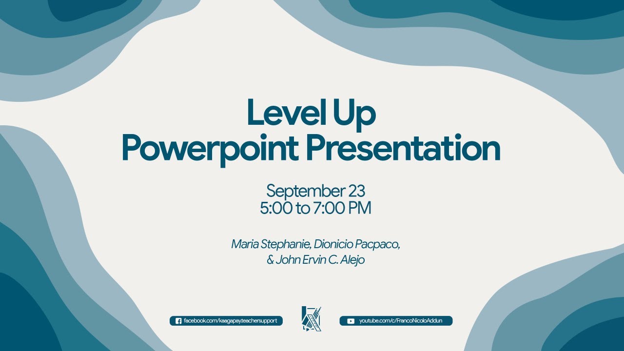 Level Up Powerpoint Presentation Youtube