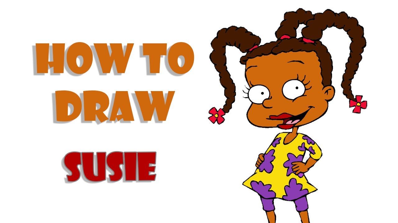 How To Draw Susie Carmichael Rugrats Youtube