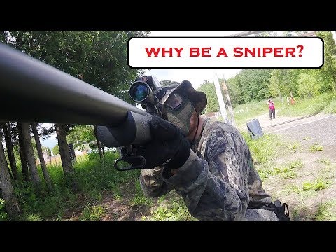 Airsoft Why Be An Airsoft Sniper This Is Why Youtube