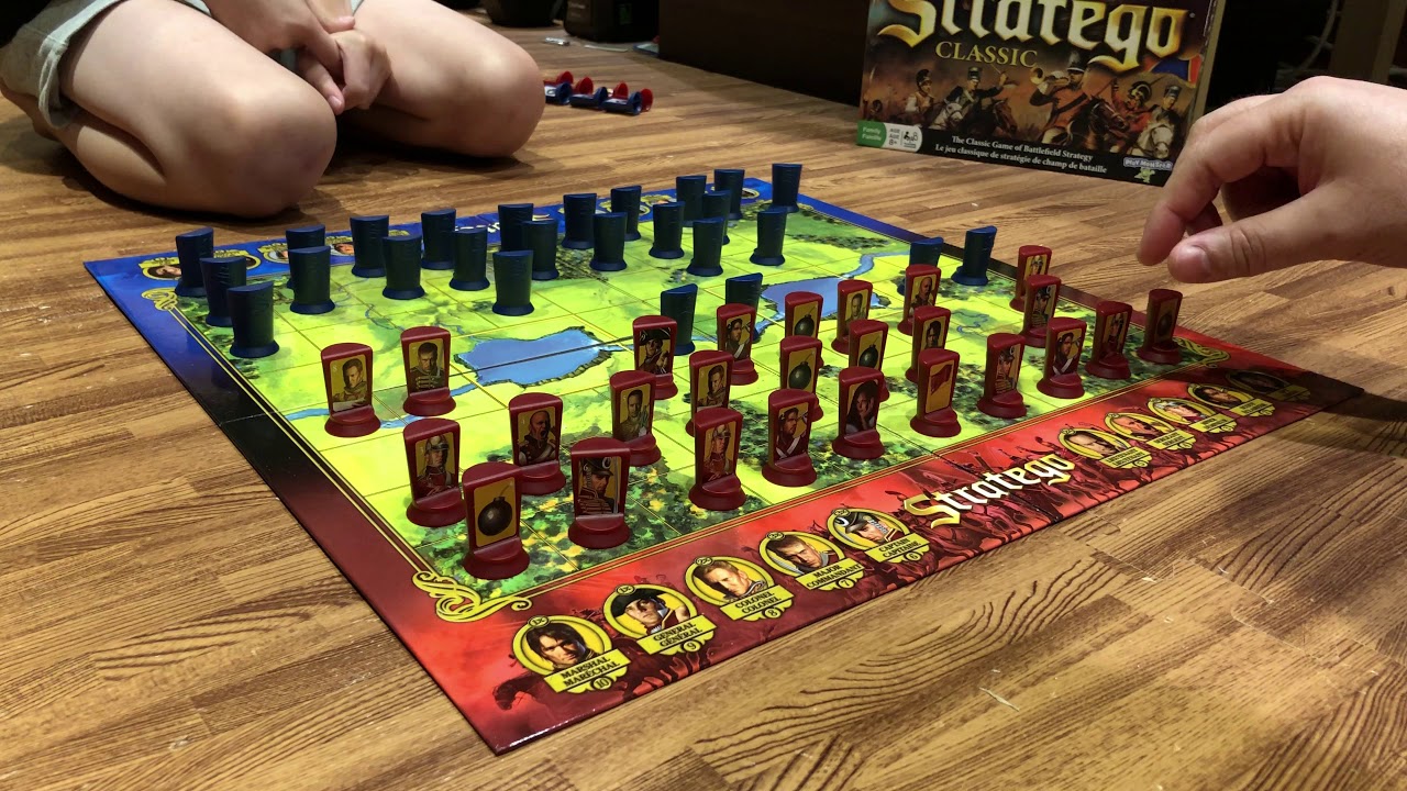 Playing Stratego With Son Youtube