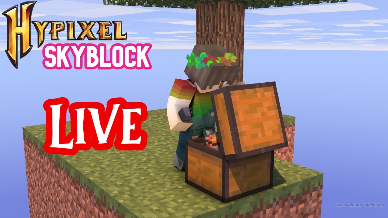 Playing Skyblock Hypixel Skyblock Youtube