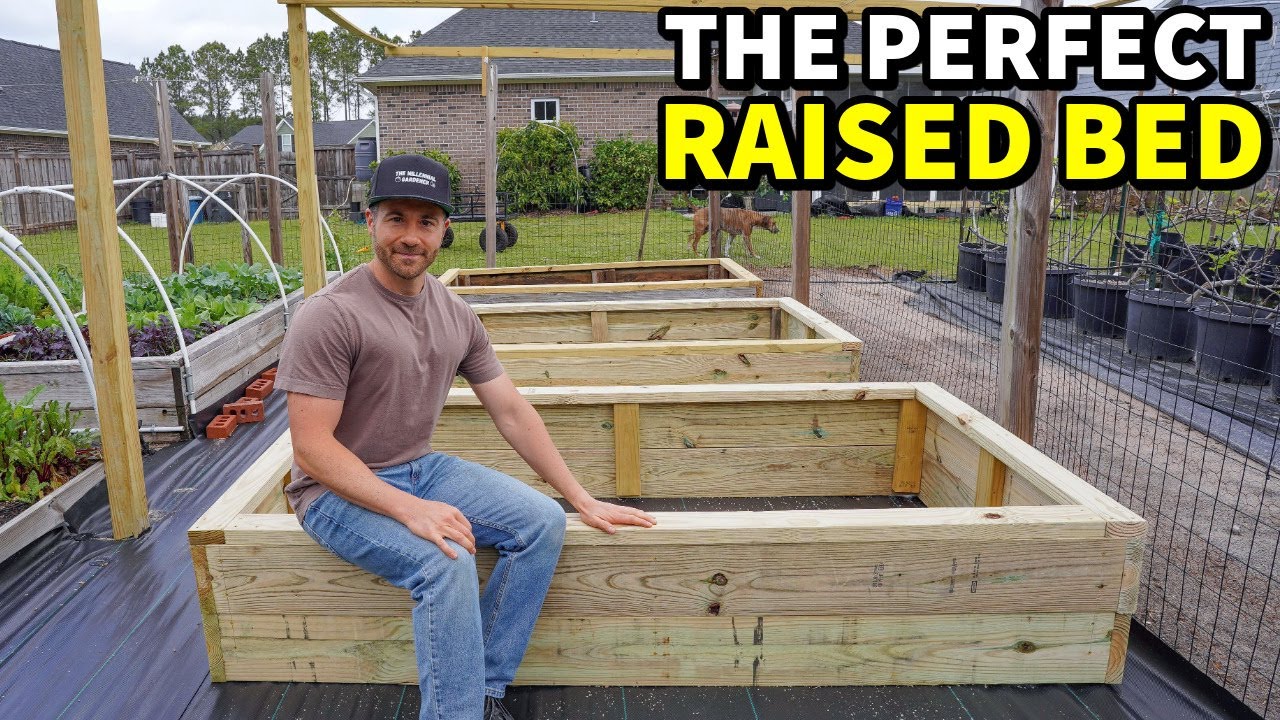 How To Build The Perfect Raised Garden Bed Youtube