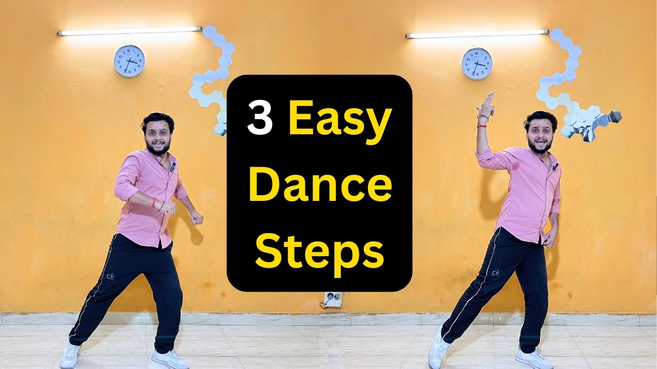 3 Easy Dance Steps For Beginners Simple Dance Steps In 3 Minutes