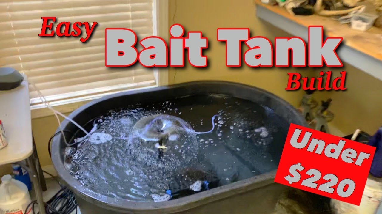 Easy Homemade Bait Tank Diy Youtube