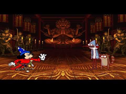 Mugen Request 8 Mickey Mouse Ex Goofy Vs Mordecai Rigby Mugen