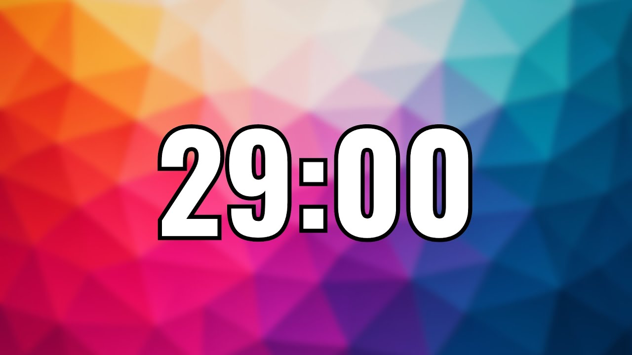 29 Minute Timer Youtube