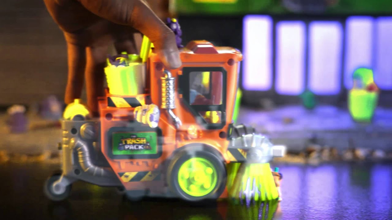 The Trash Pack Street Sweeper Commercial Youtube