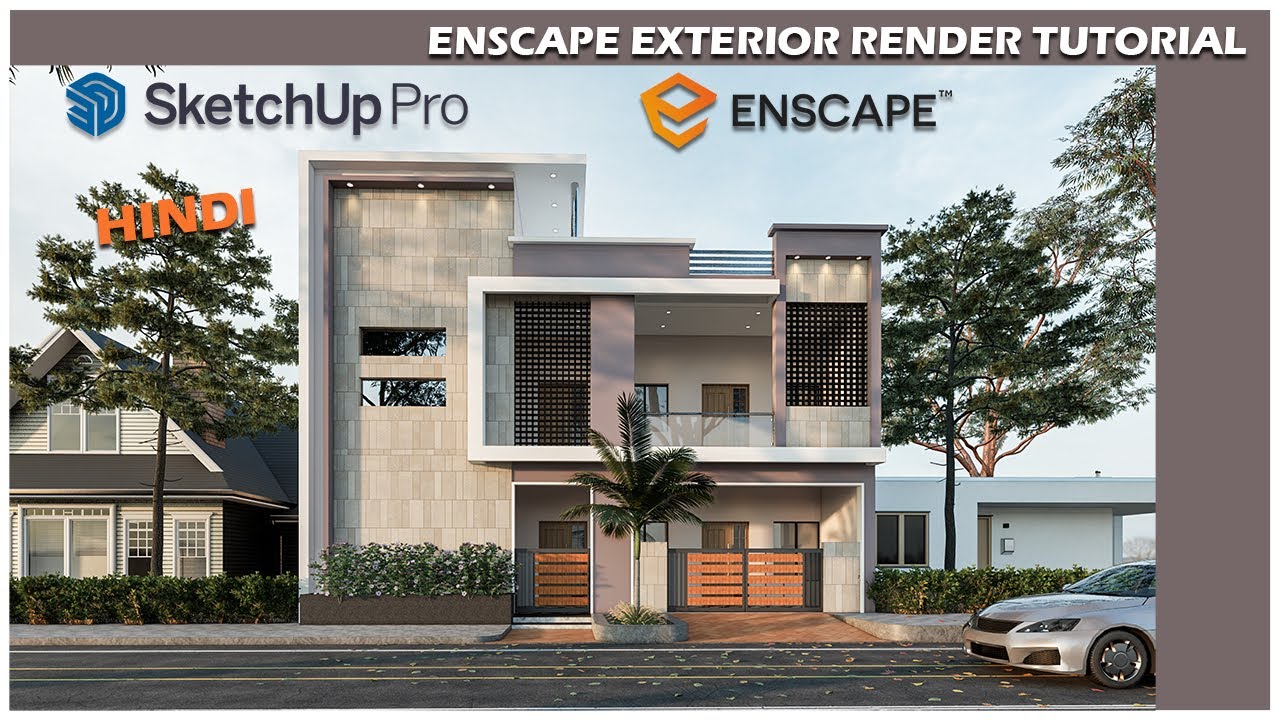 Enscape Exterior Render Settings Tutorial Youtube