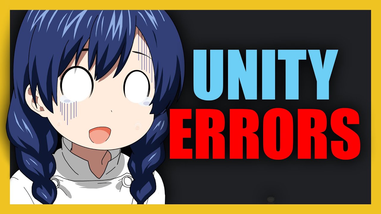 How To Deal With Unity Errors Vrchat Youtube