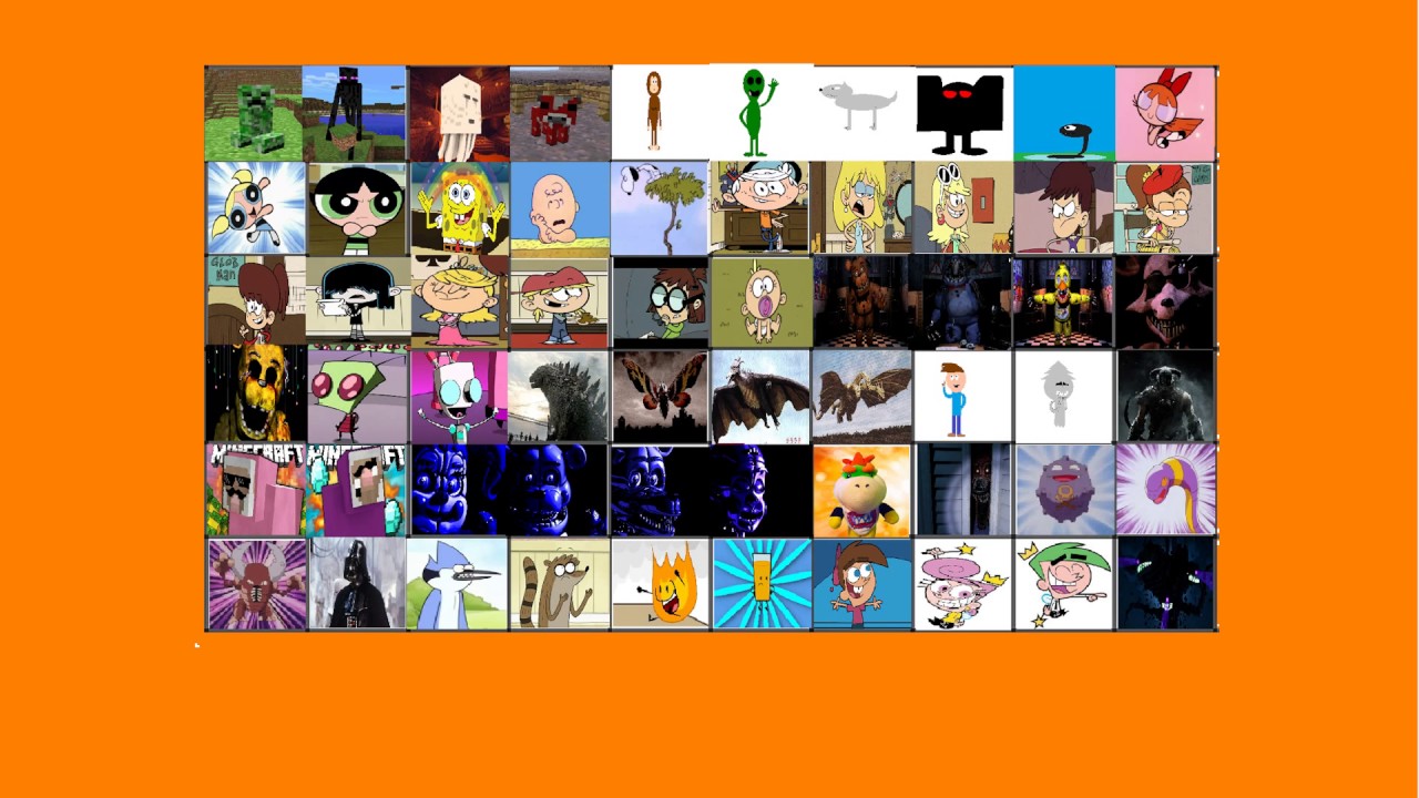 Top 60 Character Contest 1 Youtube