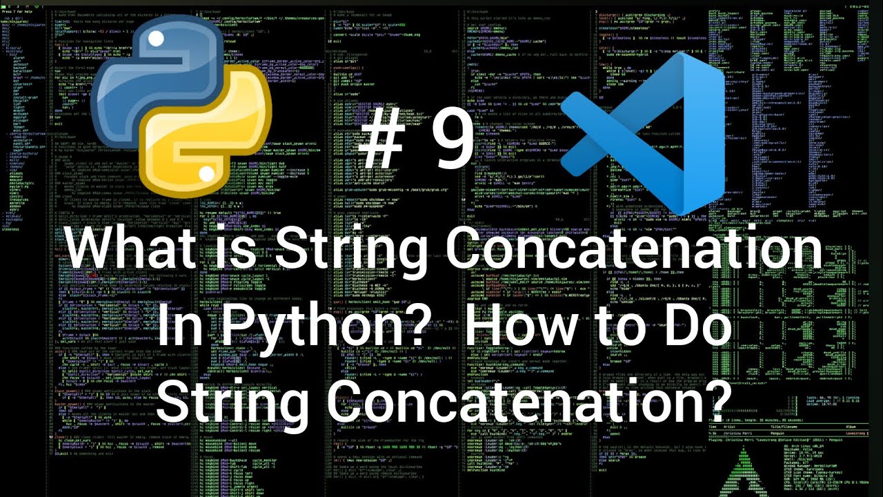 Python Tutorial From Beginner To Advance 9 String Concatenation In