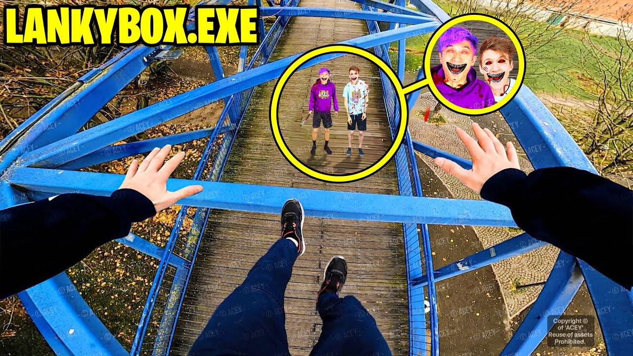 He Tried To Escape Angry Lankybox Exe Youtube
