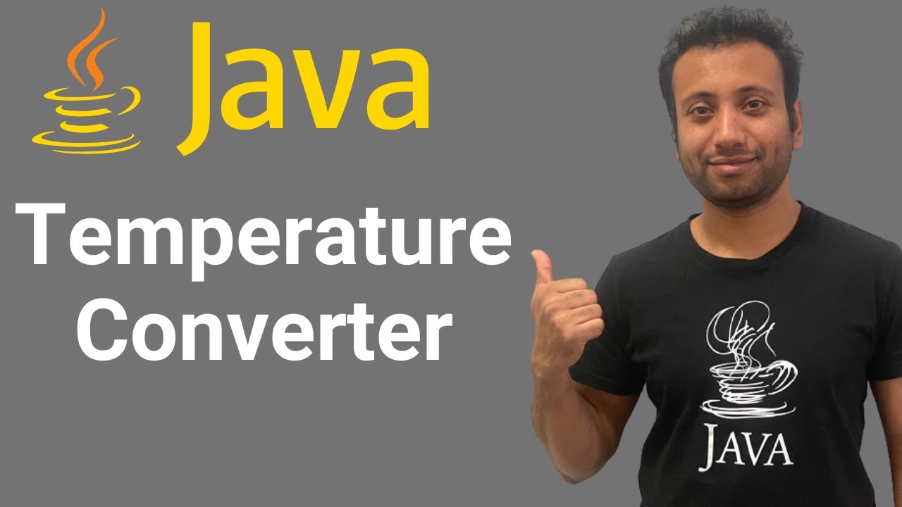 Java Bangla Tutorials 19 Temperature Converter Youtube