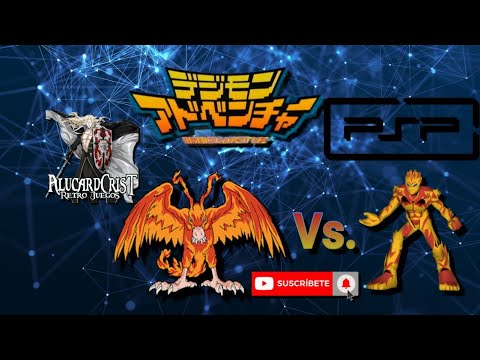 Digimon Adventure Psp Birdramon Vs Meramon 2 Youtube
