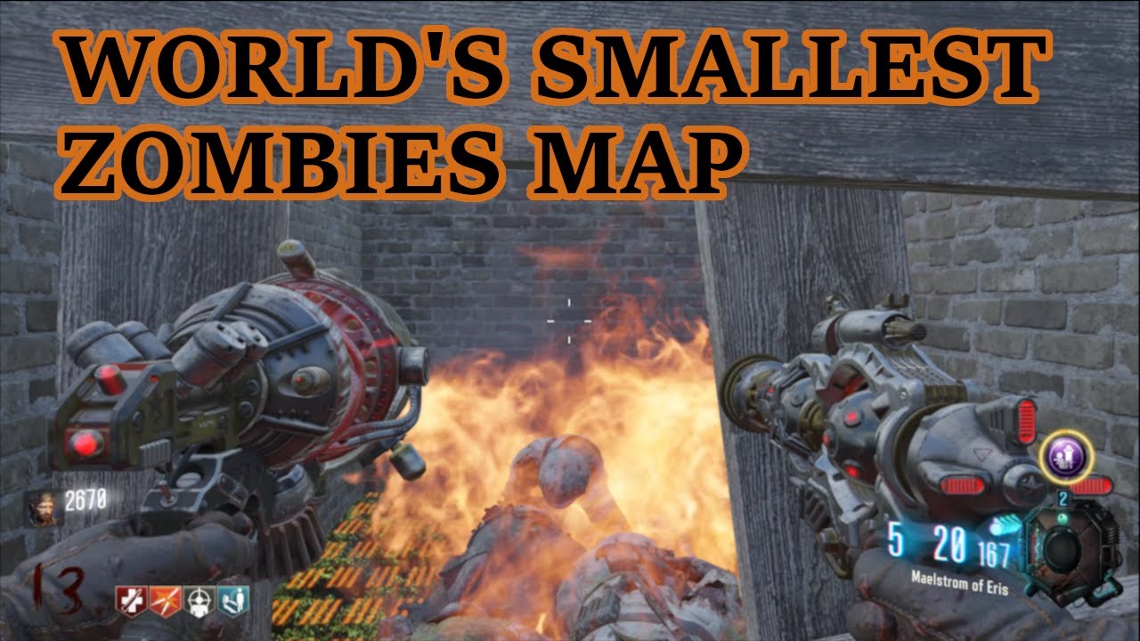 World S Smallest Zombies Map In B03 Mod Youtube