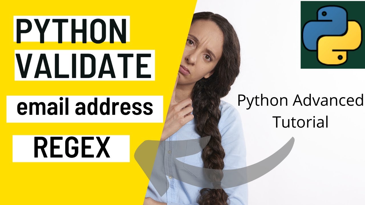 Python Validate Email Address Using Regex Youtube
