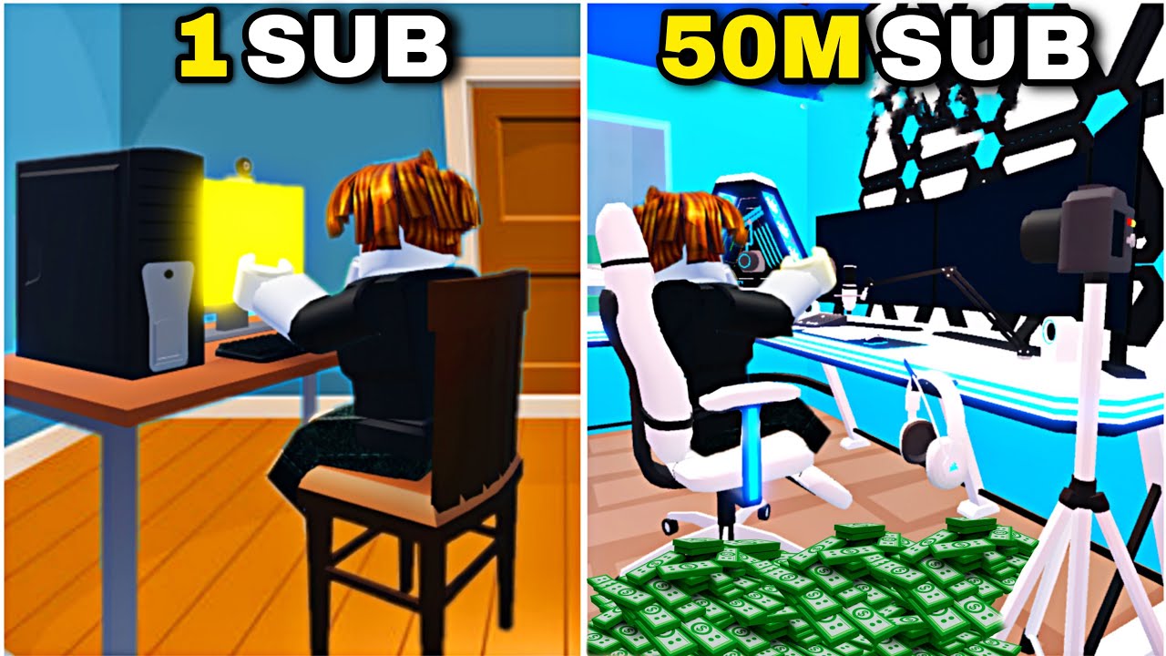 I Became A Richest Youtuber In Roblox Youtube