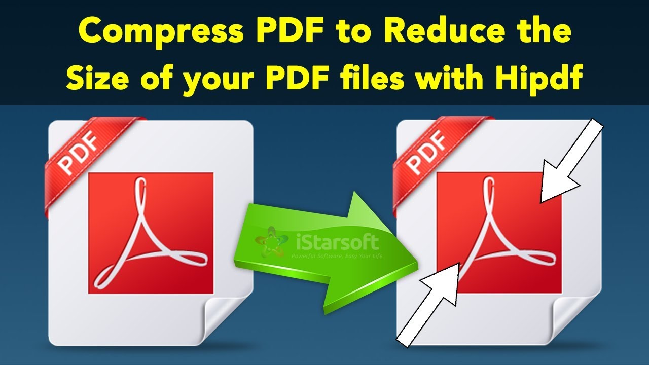 How To Compress Pdf To Reduce The Size Of Your Pdf Files With Hipdf