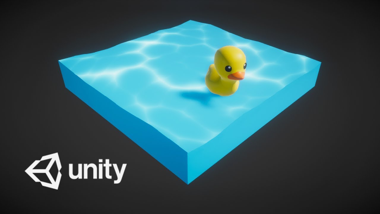 Simple Cartoon Water In Unity Youtube