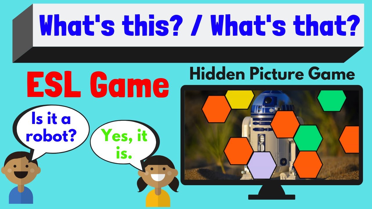 What S This What S That English Vocabulary Games Esl Classroom