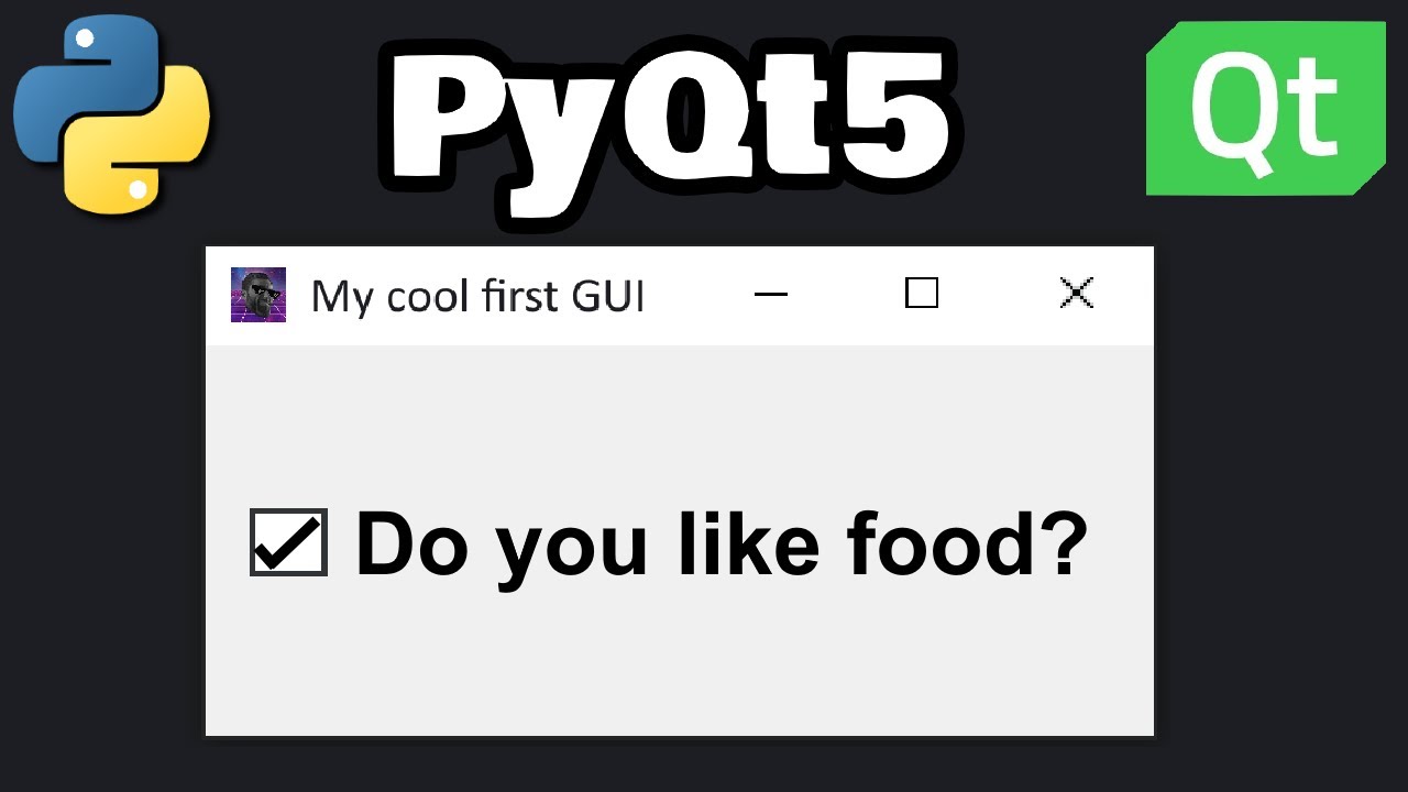 Python Pyqt5 Checkboxes Are Easy Youtube
