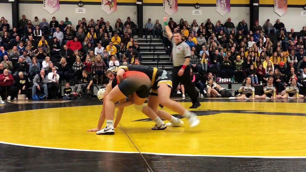 Debut Of Girls Wrestling W Sr Vs Charles City Dec 6 2018 Youtube