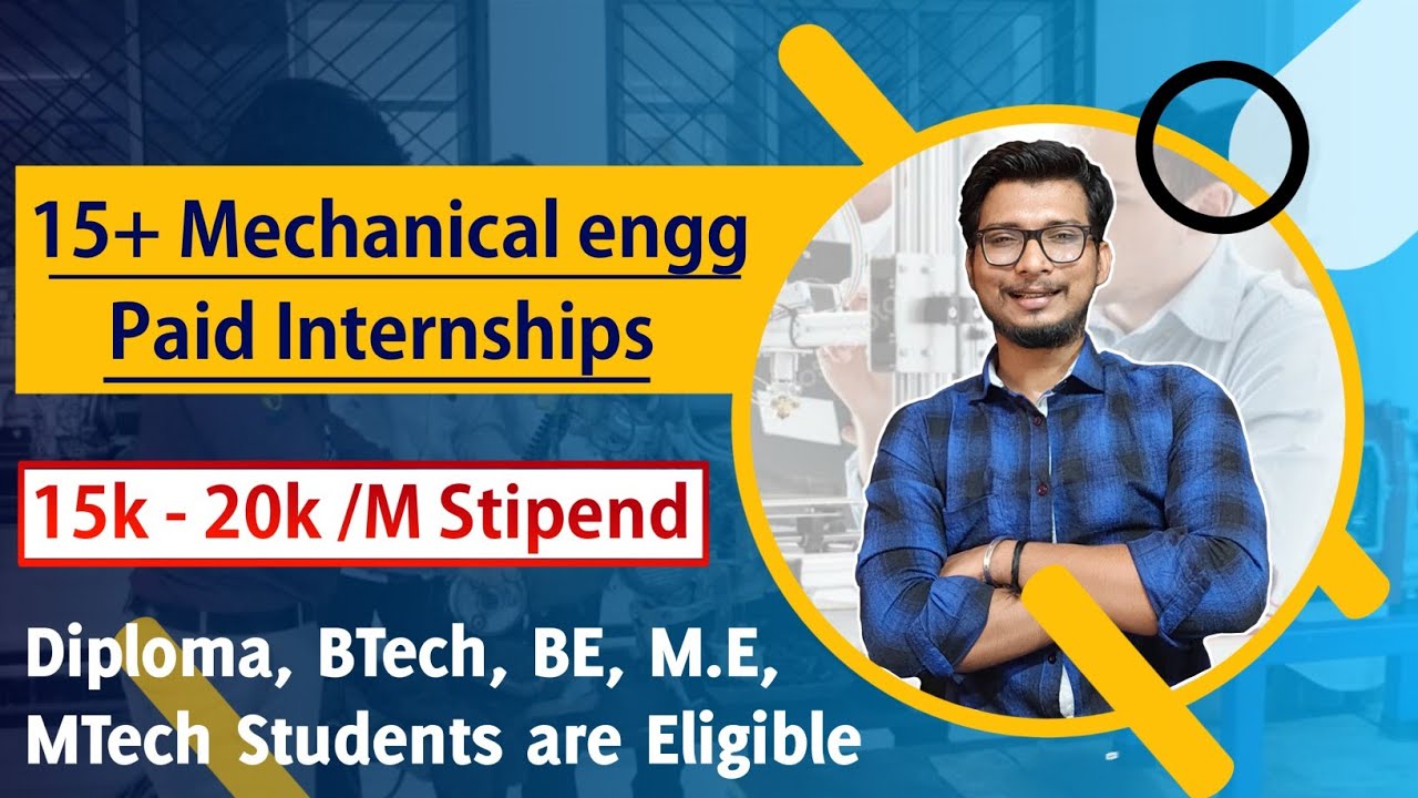 Summer 2026 Mechanical Engineering Internships