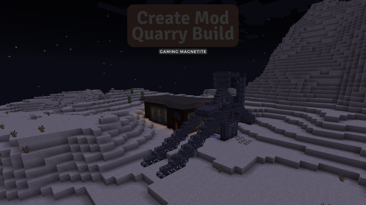 Create Mod Quarry Youtube