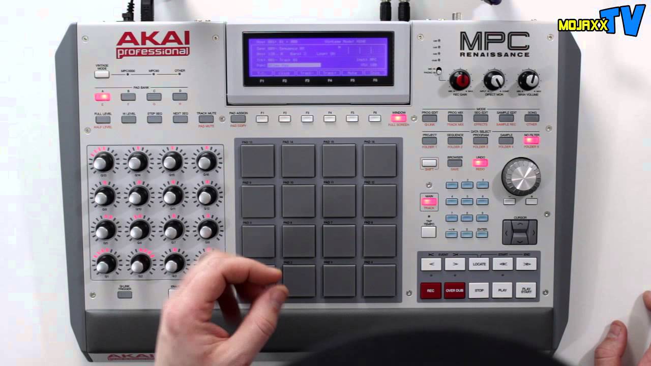 Akai Mpc Renaissance Hardware Overview Youtube