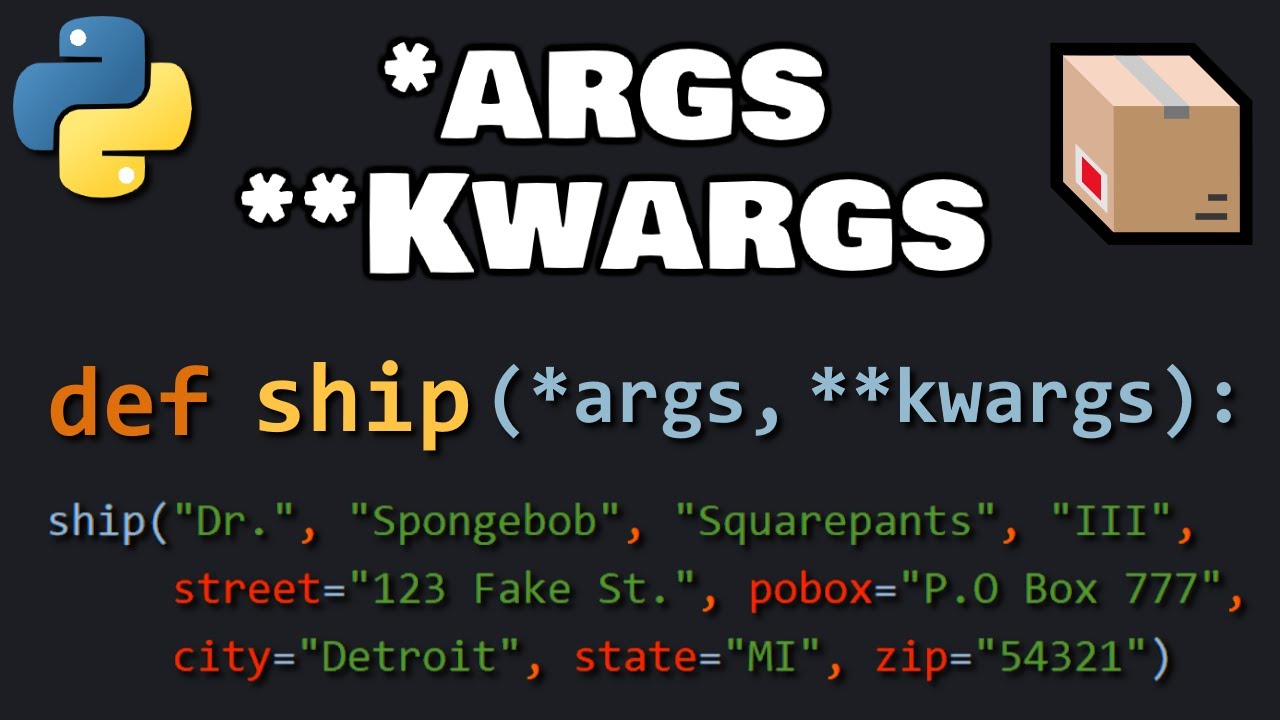 Python Args Kwargs Are Awesome рџ Youtube